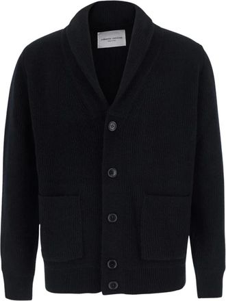 Roberto Collina Veste &agrave; revers ML - Homme - Pulls - Noir - Taille: XL