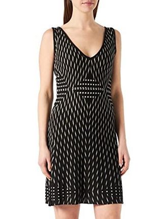 Desigual Vest_Samantha Robe d&eacute;contract&eacute;e, Noir, X-Small Femme