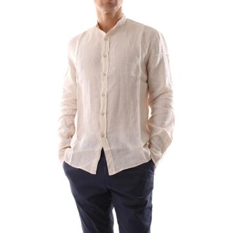 40weft 40Weft, Homme, Chemises, Beige, Taille: XL Camicia