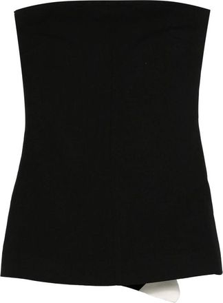Entire studios Strapless Panelled Top