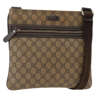 Gucci Sac bandouli&egrave;re en plastique Pre-owned - Femme - Pre-owned - Beige - Taille: ONE Size