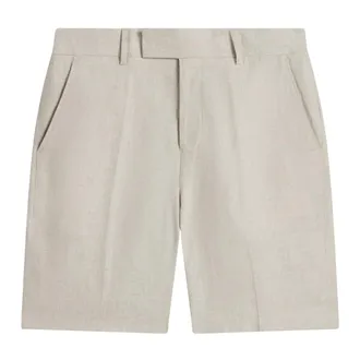 Ted Baker Kelleys Stretch-leinen-shorts Aus Stein