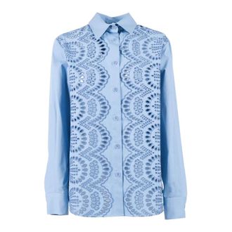 P.A.R.O.S.H. P.a.r.o.s.h., Damen, Blusen & Hemden, Blau, XSGr&ouml;&szlig;e