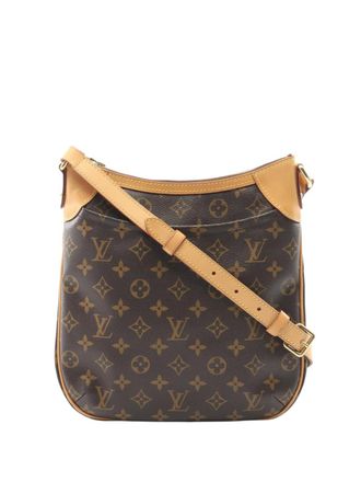 Louis Vuitton sac &agrave; bandouli&egrave;re Odeon PM (2012) - Marron