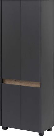 Schildmeyer Hochschrank 701515 Cosmo, 57 x 164,5 x 33 cm (BxHxT), anthrazit