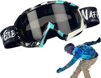 Generico Skibrille zum Reiten des Sportkletterns | Schneesportbrille | UV-absorbierende Schneebrille | Skibrille Schneebrille Schneebrille Snowboardbrille