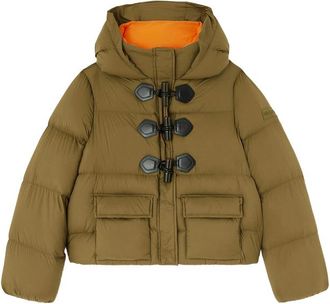 Ganni Mini Puffer In Future Nylon