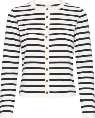 Ichi Ichi, Femme, Pulls, Blanc, Taille: 44 FR Ihluls O-Neck SS