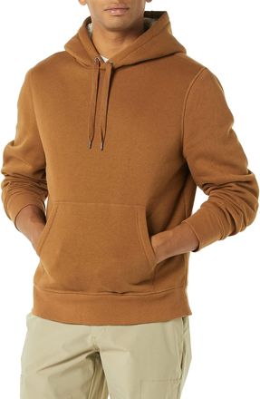 Amazon Essentials Herren Kapuzenpulli mit Sherpa-Futter, Toffee Braun, XXL