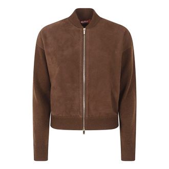 Max Mara Femme, Vestes, Brun, Taille: 38 FR Cerchia Cardigan