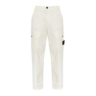 Stone Island Cargo Hose - - Trousers - Herren - Wei&szlig; - W33