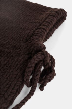 CASEY CASEY Womens Camille Hood Brown Hat