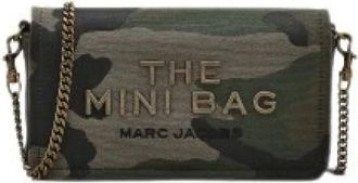 Marc Jacobs Femme, Sacs, Multicolore, Taille: ONE Size Camo Jacquard Chain Mini Bag