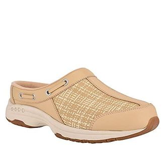 Easy Spirit Travelport Womens Slip On 9 E US Light Natural