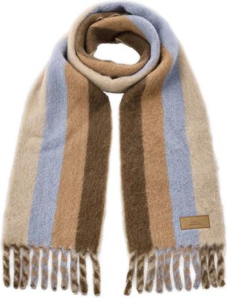 Ami Tücher & Schals - Schal aus Alpaka-Woll-Mix - Gr. unisize - in Braun - für Damen