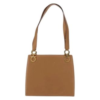 Ferragamo Pre-owned Ledertasche - - Pre-owned - Damen - Braun - ONE SIZE