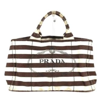 Prada Pre-owned Canvas Tote Bag - - Pre-owned - Damen - Mehrfarbig - ONE SIZE