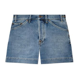 Moschino Denim-Shorts mit Vintage-Effekt - - Shorts - Damen - Blau - L