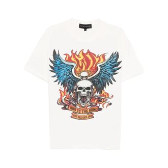 Who Decides War by Ev Bravado BAD TO Bone Cloud Sweater - - Tops - Herren - Wei&szlig; - XL