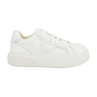Pinko Wei&szlig;e Sneaker Schuhe - - Shoes - Damen - Wei&szlig; - 40 EU