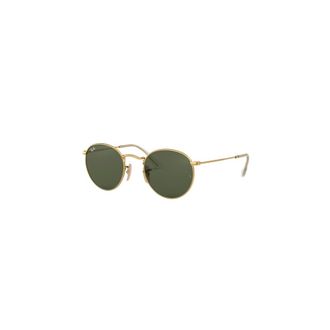 Ray-Ban Homme, Accessoires, Jaune, Taille: 50 MM Lunettes de soleil rondes &agrave; verres plats