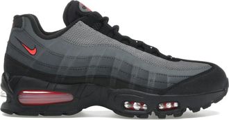Nike Homme, Chaussures, Noir, Taille: 40 1/2 EU Air Max 95 OG Big Bubble Bright Crimson