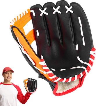 Generico Sportlicher Baseballhandschuh f&uuml;r Kinder, Baseballhandschuhe f&uuml;r Jugendliche, Softballhandschuhe f&uuml;r Kinder und Jugendliche, Serie von Feldhandschuhen