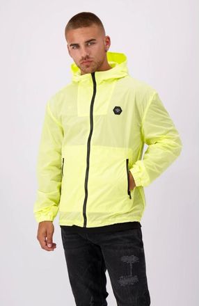 Black Bananas Homme, Vestes, Jaune, Taille: XS Coupe-vent Initial