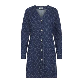 Ichi Ichi - Ihangels Dr Kjoler - Femme - Robes - Bleu - Taille: 42 FR