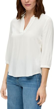 s.Oliver Damen 2142573 Bluse, 0210 creme, 40