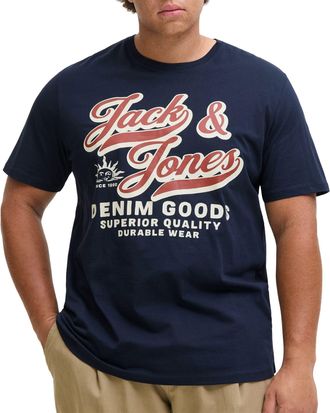 Jack & Jones Male T-Shirt Plus Size Logo T-Shirt