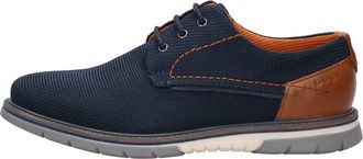 Bugatti Herren Sammy Comfort Sneaker, Dark Blue, 44 EU Weit