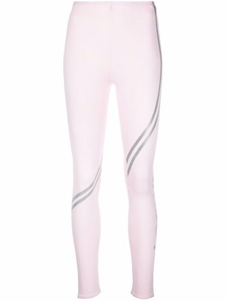 Loewe legging &agrave; logo imprim&eacute; - Rose