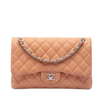Chanel Pre-owned Double Flap Shoulder Bag - - Pre-owned - Damen - Braun - ONE SIZE