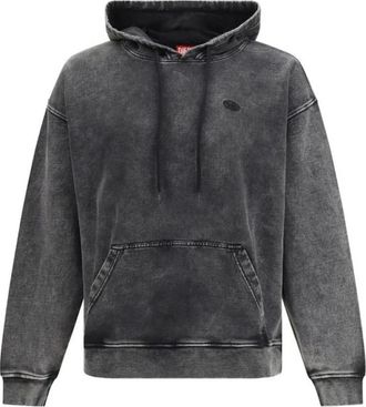 Diesel Homme, Sweatshirts et sweats &agrave; capuche, Noir, Taille: M S-Boxt-Hood-Den Sweat &agrave; capuche