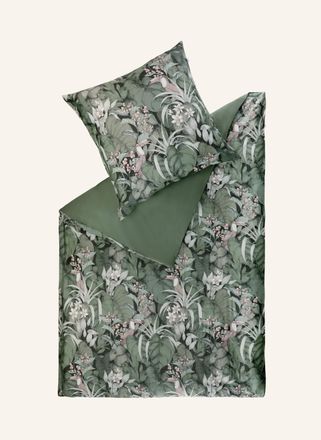 Sch&ouml;ner Wohnen Kollektion Sch&ouml;ner Wohnen Kollektion Satin Bettw&auml;sche Toucan gruen
