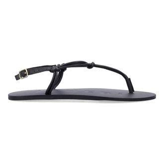 Maneb&igrave; Canyon Knot Thong Sandal - - Shoes - Damen - Schwarzk - 41 EU