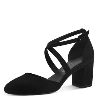 Tamaris Damen Pumps Vegan schwarz 40