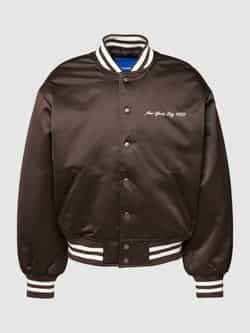 Jack & Jones Bomberjacke mit Label-Stitching Modell BAXTER
