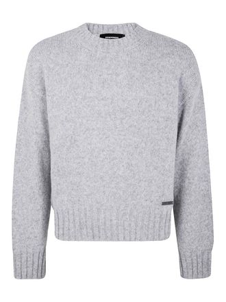 Dsquared2 Pull Col Rond - Gris