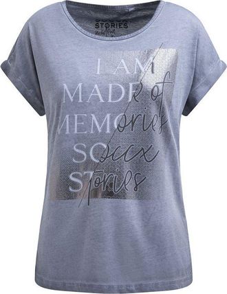 soccx Rundhalsshirt aus Baumwolle
