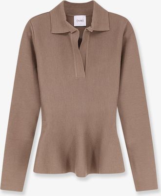 Nude Wool-blend sweater - NUDE - gender_Woman