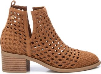 Xti Freizeitstiefeletten Damen Kamel - Bequeme und vielseitige Schuhe - Casual Mode - Modell 14395901 (Größe 37)