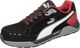 Puma Baskets de sécurité S3 ESD HRO SRC Airtwist Noires et Rouges - Pointure 42