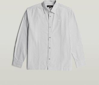 G-Star New Straight Hem Hemd - Grau - Herren