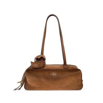 Balenciaga Carrie Leather Tote Bag