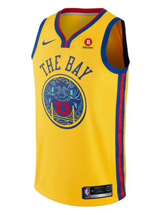 Nike haut NBA Golden State Warriors Chinese Heritage - Jaune