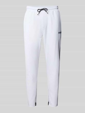 HUGO BOSS Regular Fit Sweatpants mit Label Stitching Modell JT_TOC SPIN LONG