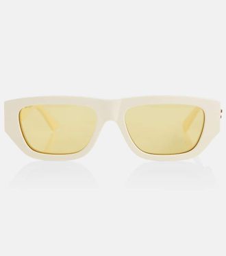 Bottega Veneta Lunettes de soleil rectangulaires