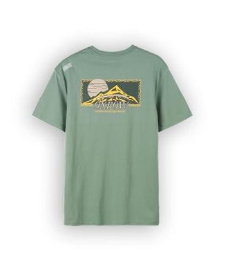 Oxbow Tee-shirt manches courtes SUMMIT Hiver 2025 Manches courtes, Col rond, Motif sur le dos